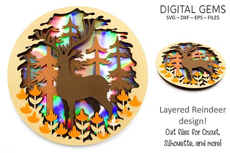 Image result for Reindeer Shadow Box Tutorial