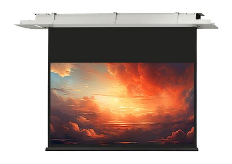 Image result for Ceiling Recessed Projector Screen
