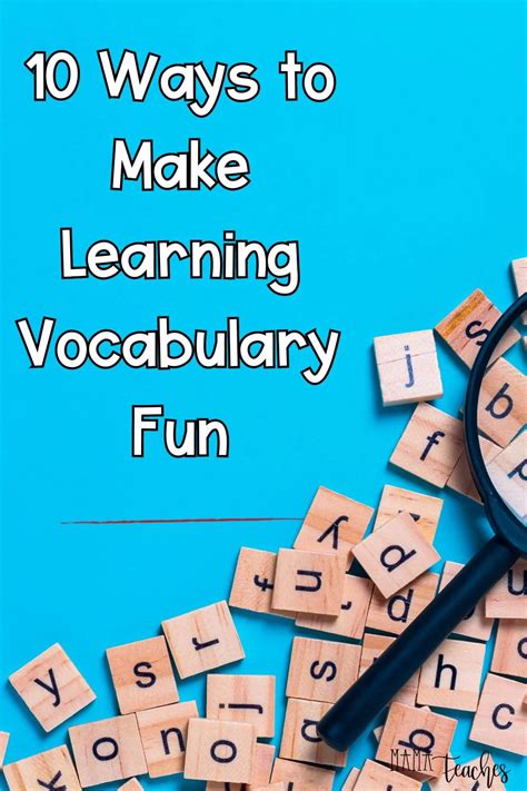 Image result for Vocab Learning