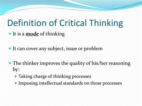 Image result for Types of Definitions in Critical Thinking