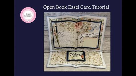 Image result for Open Book Easel Card Tutorial