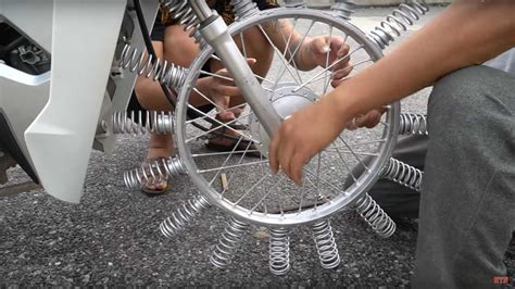 Image result for Kinetic Spring Powered Wheel