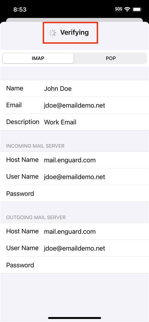 Image result for Verifying Email iPhone