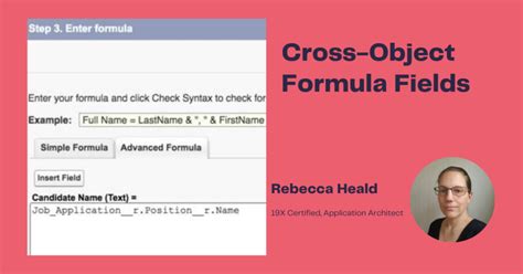 Image result for Create Cross Object Formulas