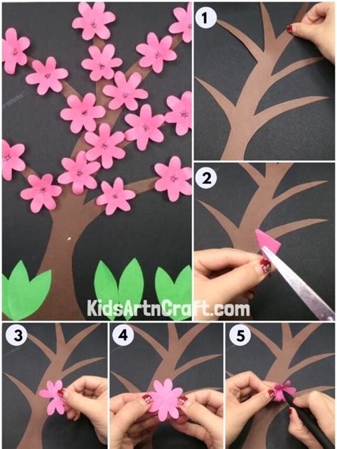 Image result for Flower Tree Craft