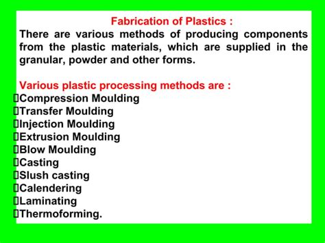 Image result for Plastic Process EQ