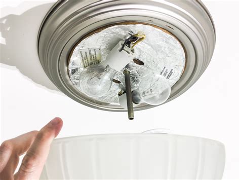 Image result for How to Remove Light Fixture Cover