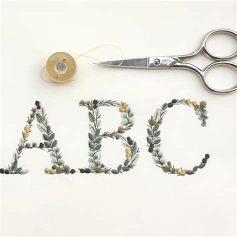 Image result for Machine Embroidery Lettering