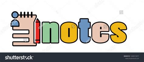 Image result for Word in Notes Design