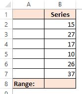 Image result for Find Range in Excel