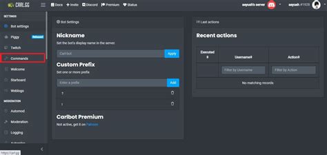 Image result for Carl Bot Commands List