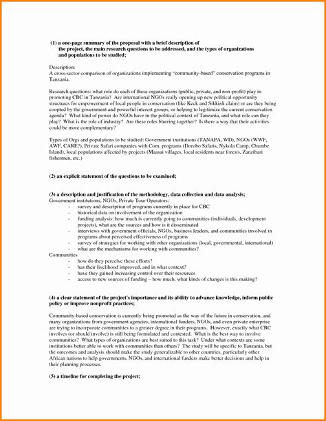 Image result for A Project Proposal First Page Example