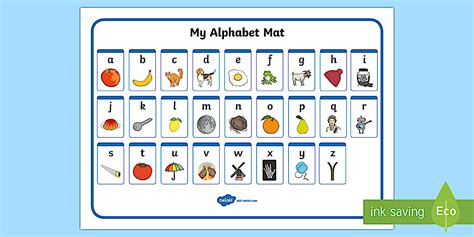 Image result for Alphabet Test Mat
