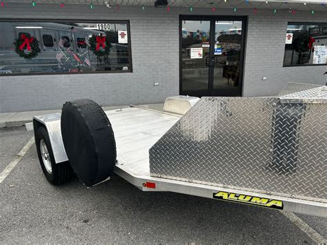 Image result for Used Aluma Motorcycle Trailers