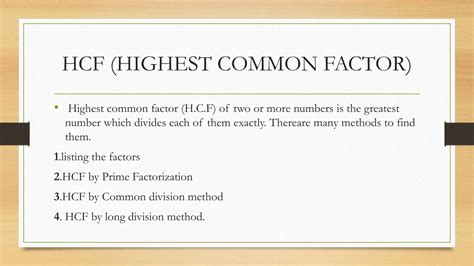 Image result for HCF and LCM Examples