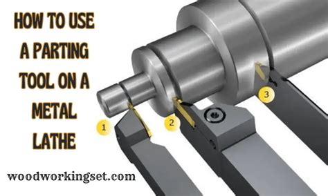 Image result for Using a Parting Tool On a Lathe
