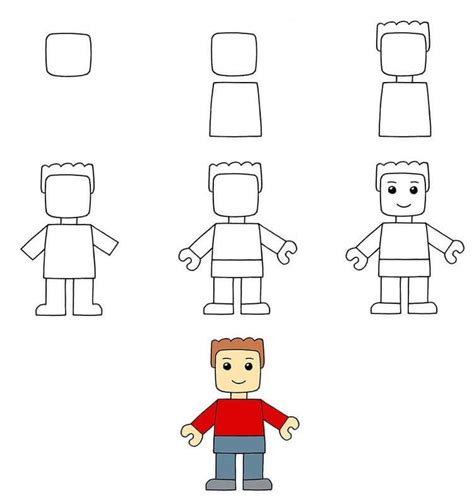 Image result for Simple LEGO Robot Drawing with Color