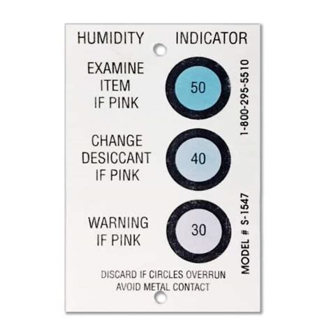 Image result for Humidity Indicator Card Humishield 4Hic100 How to Read
