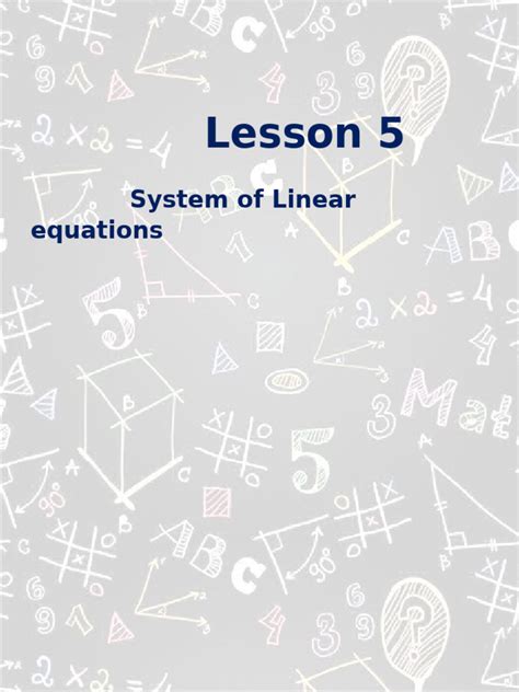 Image result for System of Equations and Linear Programming