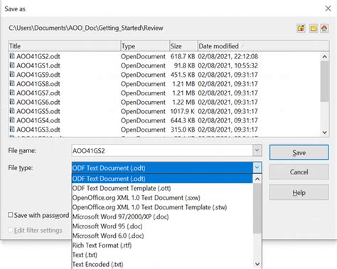 Image result for How to Save a PDF File in Apache OpenOffice
