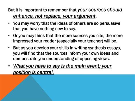 Image result for Synthesizing Sources