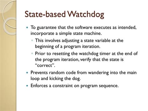 Image result for SW Watchdog Timers System Explanation