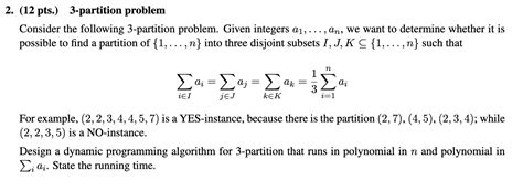 Image result for Three-Way Partition Problems