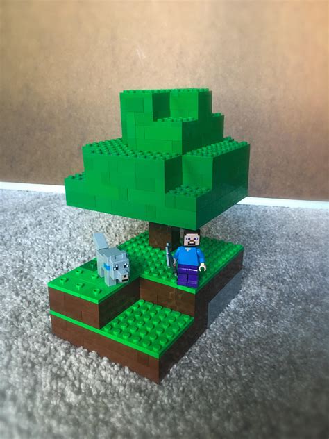 Image result for LEGO Minecraft Tree