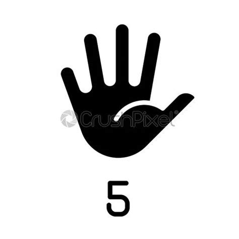 Image result for Five Sign Language