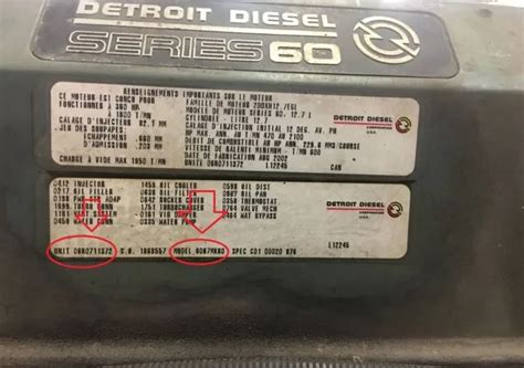 Image result for Engine Serial Number