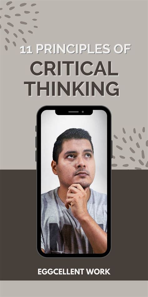 Image result for Critical Thinking Principles