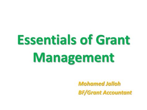 Image result for Grant Management Basic SS