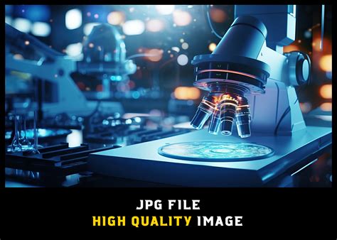 Scientific Microscope in Laboratory Graphic by WODEXZ · Creative Fabrica