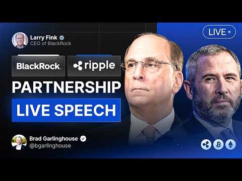 LIVE: BlackRock Partners with Ripple for Massive Asset Tokenization! Game Changer for XRP Holders!