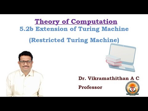 5-2b Extension of Turing Machine - II
