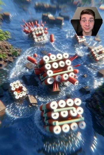 Ultra Realistic Water vs TNT in Minecraft RTX 😱💥