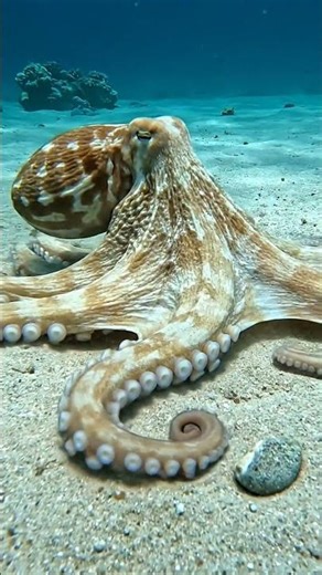 Silent Encounter with a Giant Pacific Octopus | Real-Life Ocean Observation