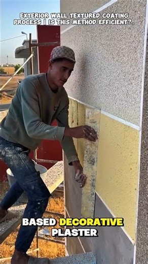 Exterior Wall Textured Coating Process | Is This Method Efficient?.