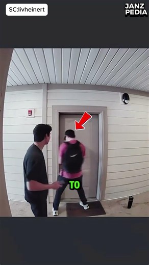 Viral Door Camera Moment Turns Into Heartwarming Surprise ❤️