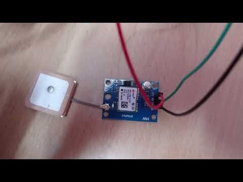 RPi Python Programming 23: Interfacing a NEO-6MV2 GPS module with Raspberry Pi video example