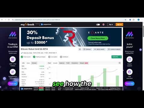 Bitcoin Robot Grid MT4 | Automated BTCUSD Grid Trading EA with News Filter & Risk Control