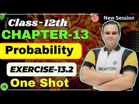 Ex 13.2 Class 12 Maths Probability | Chapter 13 NCERT Solution | Board Exam 2025-2026