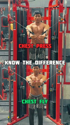 Chest press vs chest fly explain ✅ #chestworkout #fblifestyle | Imrangoesjim