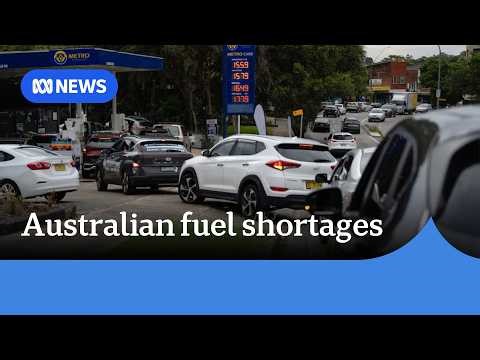 Parts of Australia hit with petrol and diesel shortages | ABC NEWS