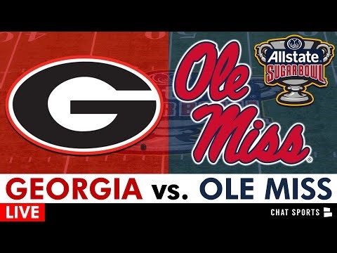 Ole Miss vs. Georgia College Football Playoff Live Streaming Scoreboard & Play-By-Play | Sugar Bowl