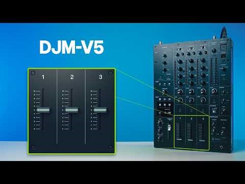 A 3 Channel Mixer! Weird or Genius? AlphaTheta DJM-V5 Review