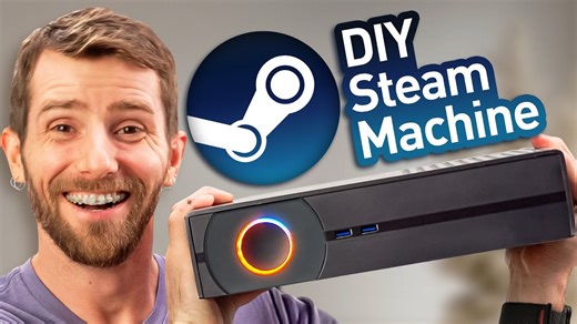 I Couldn't Wait! I Made My Own DREAM Steam Machine Valve’s new Steam Machine promises to bring PC gaming to a living room near you any day now, and the specs they’re showing off are ARE better than the PCs that MOST people play games on. But we’re not most people. We demand a little more... So we’re building the ULTIMATE Steam Machine, cramming every ounce of gaming power we can into the Prototype Steam Machine Case from 2013, loading up the all NEW Steam OS and... using it to play a 2D hockey g