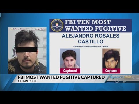 Man on FBI’s 10 most wanted list for alleged murder of Charlotte woman found
