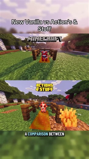 Kevin Mack on Instagram: "Minecraft’s newest preview update brought all new baby mobs to vanilla! Check out this comparison between the new vanilla baby mobs and Action’s & Stuff baby mobs! Action’s & Stuff is a resource pack / mod / addon for Minecraft Bedrock! #Minecraft #minecraftupdate #actionsandstuff #minecraftbedrock"