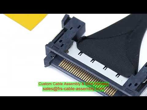 Customized Wire Harness 3/16 PVC Fully - Insulated Female Crimp To Fork Terminal